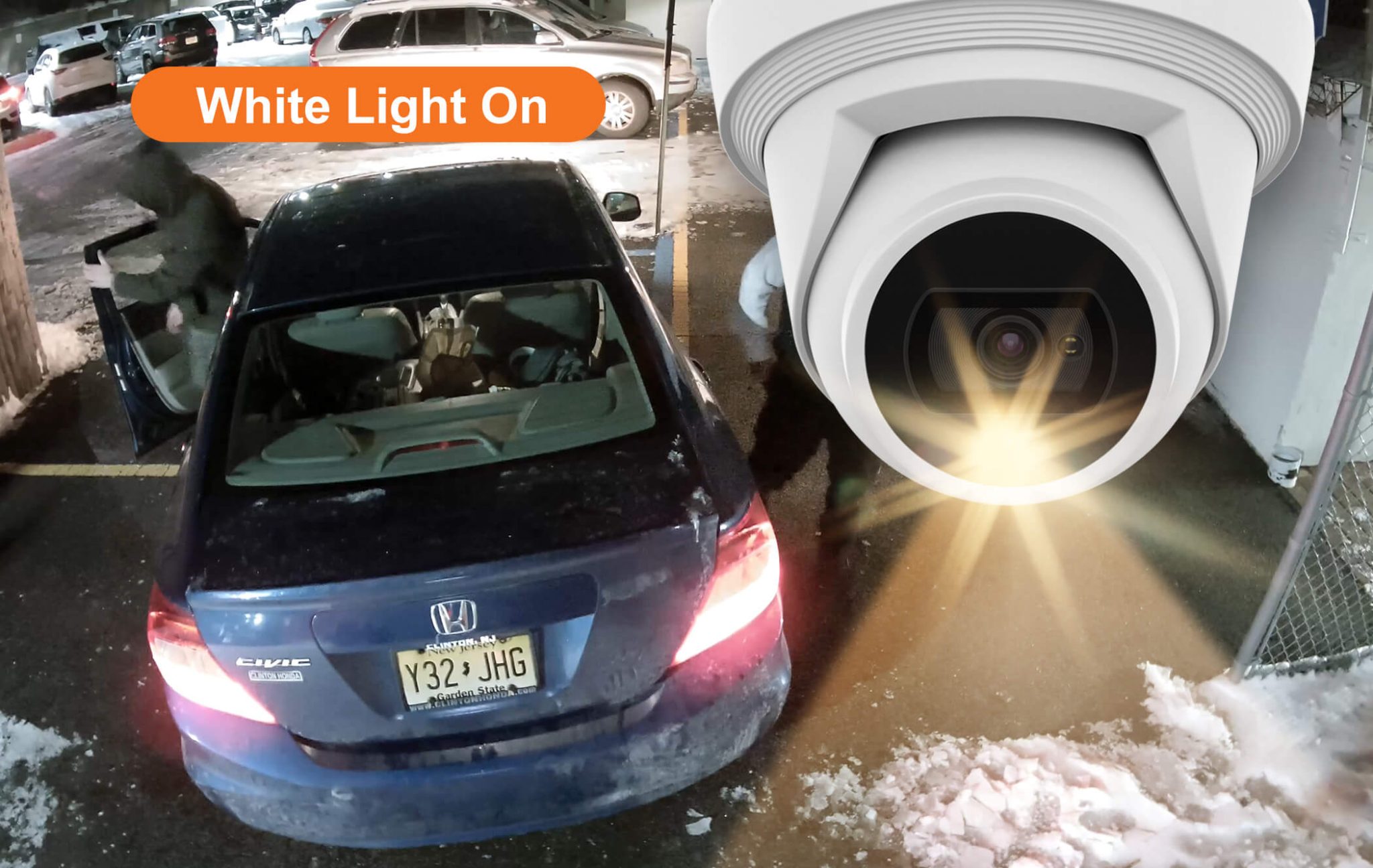 Dual Light Cameras - Hanwha Vision