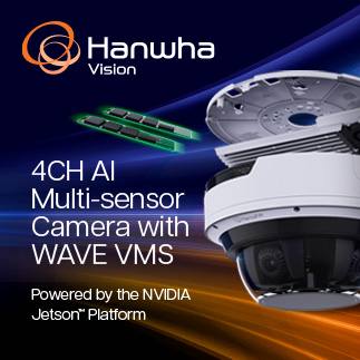 Hanwha Vision Unveils New AI Multi-sensor Camera Design with WAVE VMS ...
