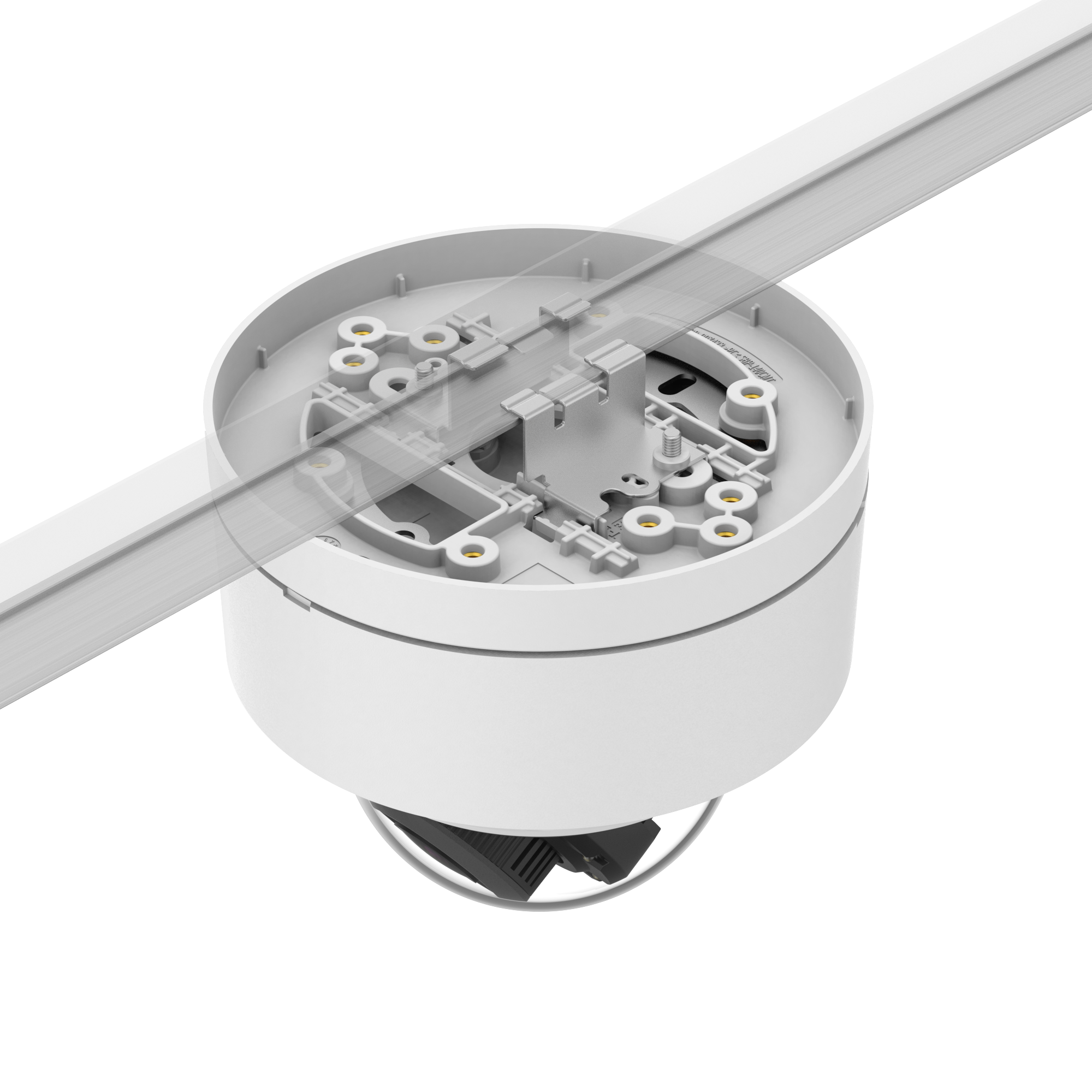 QNE-C9013RL AI Dual Light Flateye Camera - Hanwha Vision